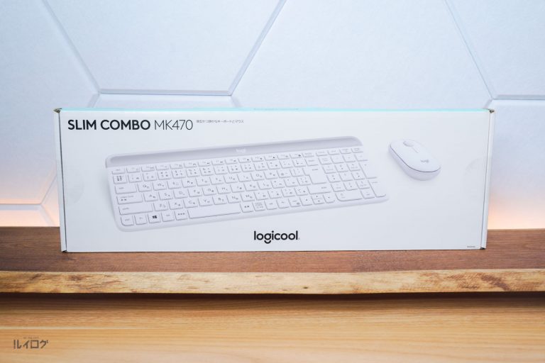 Logicool MK470 レビュー | ロープロファイルな静音スリムワイヤレス キーボード &マウス セット | ルイログ