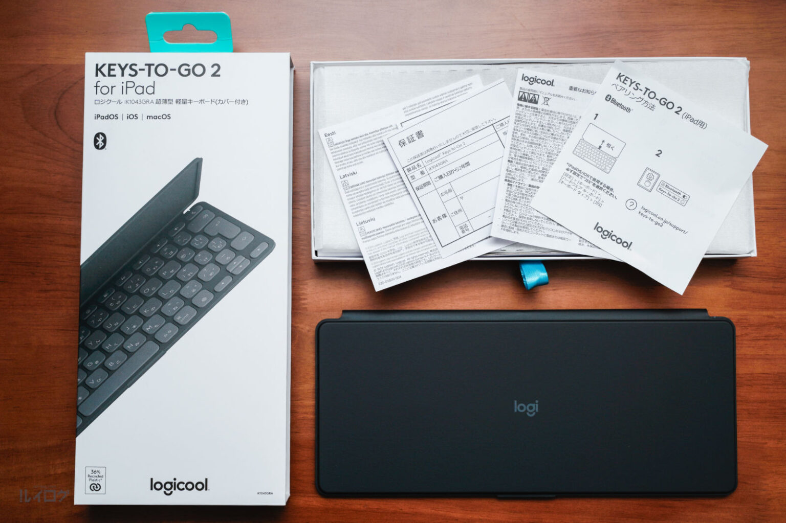 【薄さ最強】Logicool KEYS TO GO 2 for iPad レビュー。薄型持ち運びキーボードの頂点か！ | ルイログ