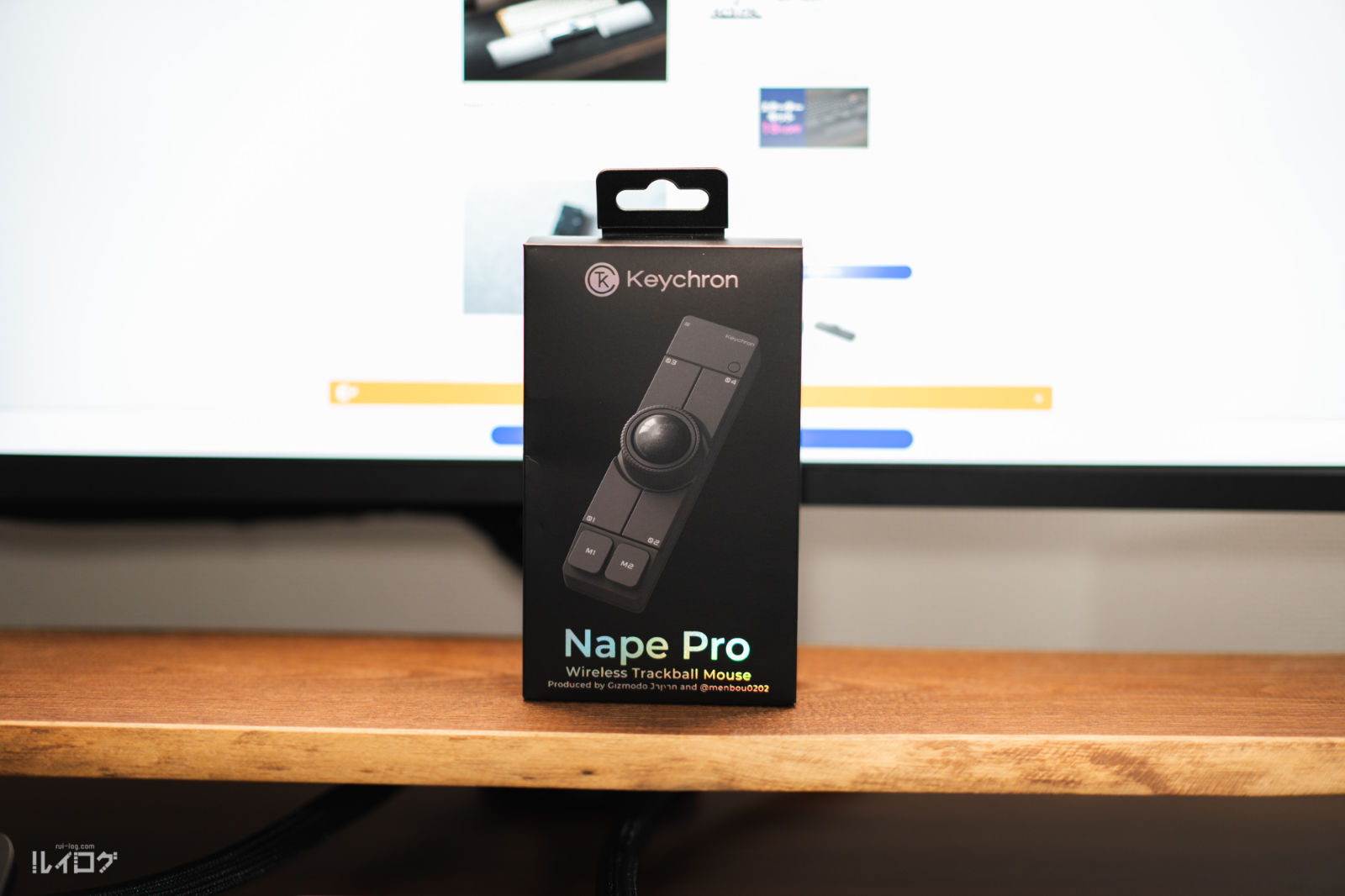 Keychron Nape Pro プロトタイプを先行レビュー｜キーボードに添えるだけのトラックボール、実際どう？ | ルイログ