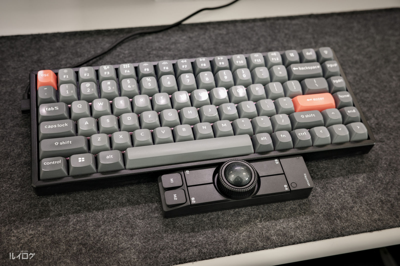 Keychron Nape Pro プロトタイプを先行レビュー｜キーボードに添えるだけのトラックボール、実際どう？ | ルイログ
